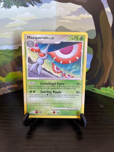 Masquerain 55/123 - Mysterious Treasures - Uncommon - Pokemon Card TCG - LP | eBay