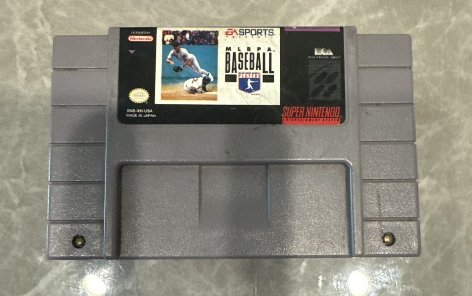 MLBPA Baseball - Nintendo SNES Game Authentic | eBay