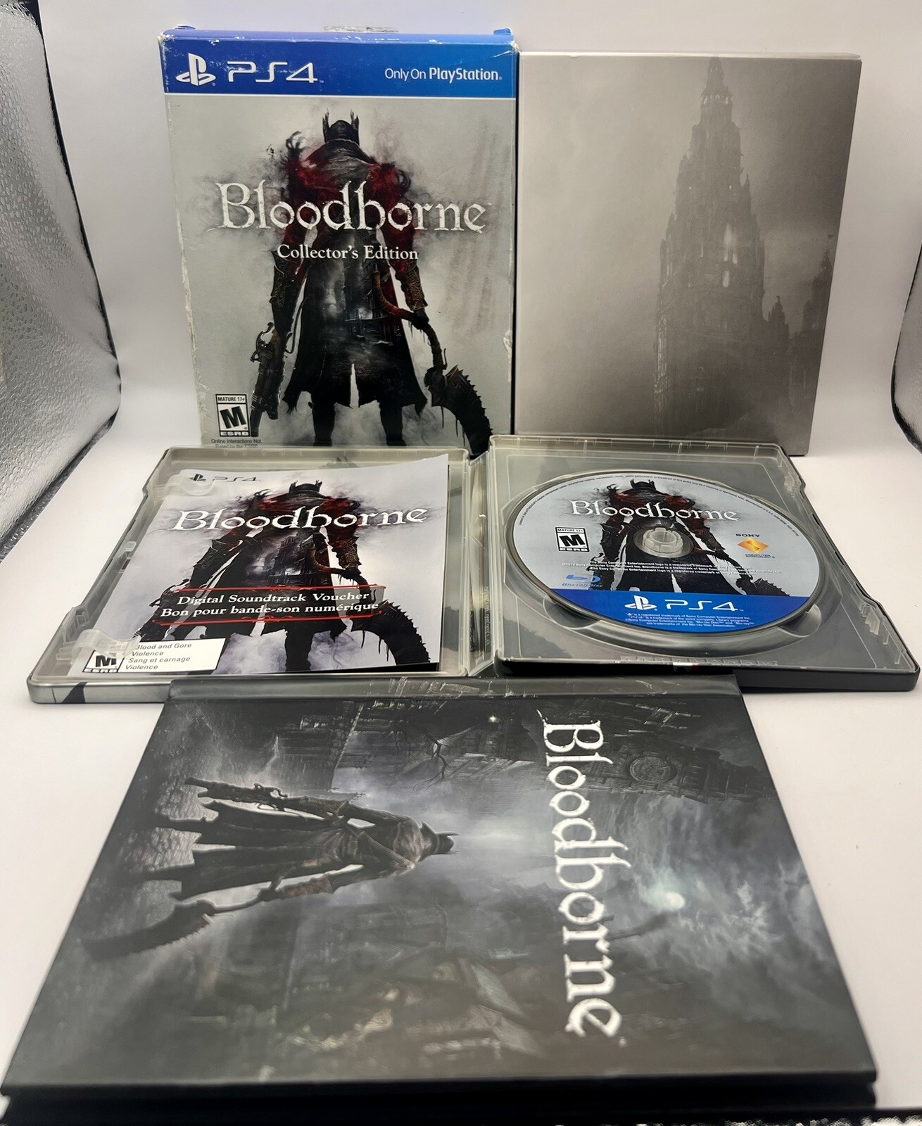 Bloodborne Collector's Edition PlayStation 4 PS4 Complete In Box Tested ...