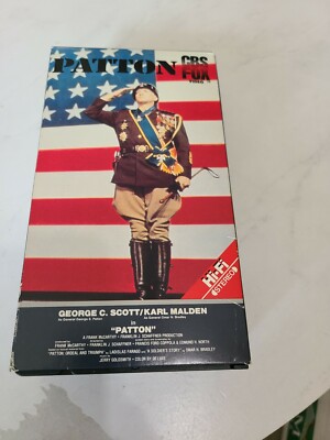 Patton (VHS, 1989, 2-Tape Set) 86162100536| eBay