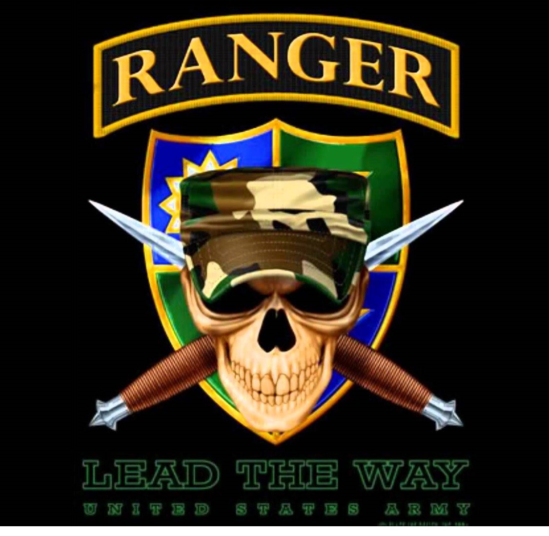 Airborne Ranger Wallpaper Us Army RANGER Poster Etsy