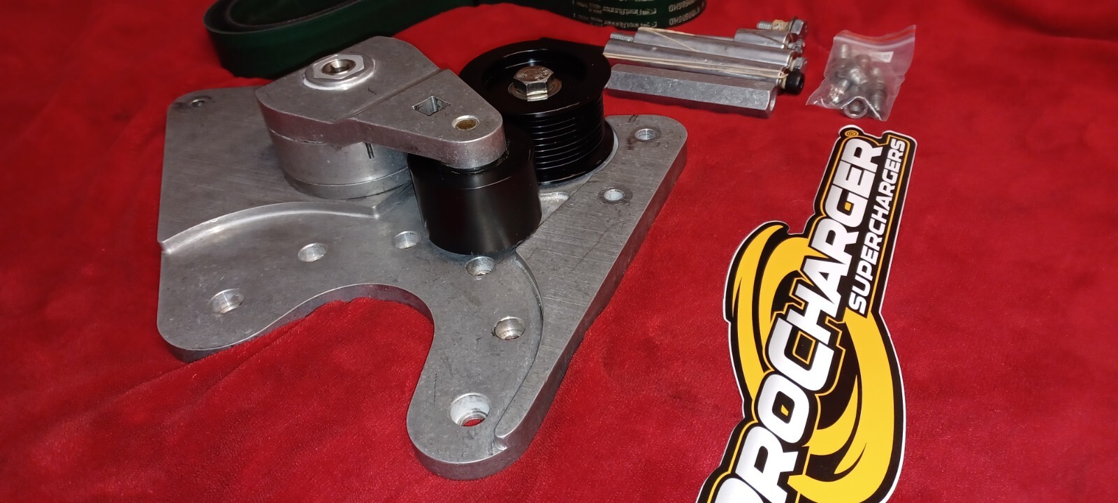 2015-2023 Ford Mustang GT Procharger "STAGE 2" 10-Rib Mounting Bracket ...