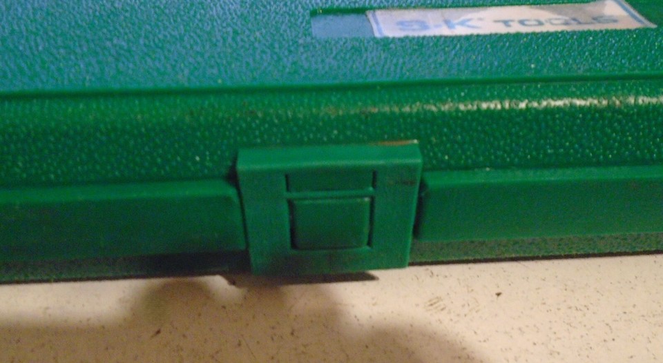 S-K SK Tool 21 pc. 3/8" & 1/4" dr. Ratchet Socket Set w/ Case Box USA ...