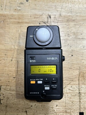 Minolta Auto Meter III Digital Light Exposure Meter | eBay