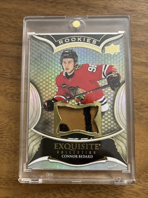 2023-24 Upper Deck Exquisite Collection Connor Bedard #10/25 Rookie ...