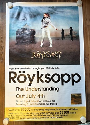 Royksopp - The Understanding - Subway Album Promo Poster - 40 x 60 ...