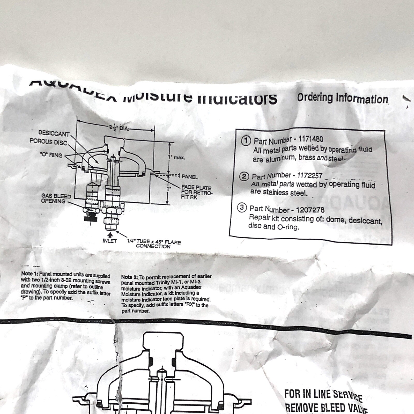 * NEW Ingersoll Rand 37904976 Aquadex Repair Kit OEM NOS | eBay