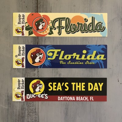 Buc-ee's Bumper Stickers | Your Choice | Bucees Florida Bumper Stickers ...