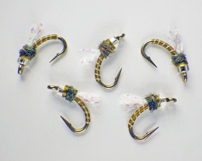 Top Secret Midge Mercury Olive Nymph Emergers - Premium Trout Fly ...