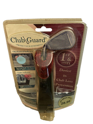 CLUB GUARD ALERT GOLF CLUB LOSS PREVENTION PROTECTION DEVICE GOLF BAG ...