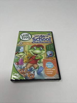 Leap Frog: Let's Go to School (DVD) Phonics Skills, Counting, Animals ...