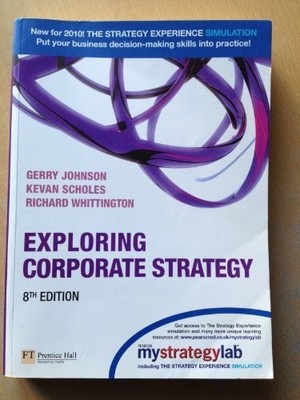 Exploring Corporate Strategy with... by Whittington, Richard Mixed ...