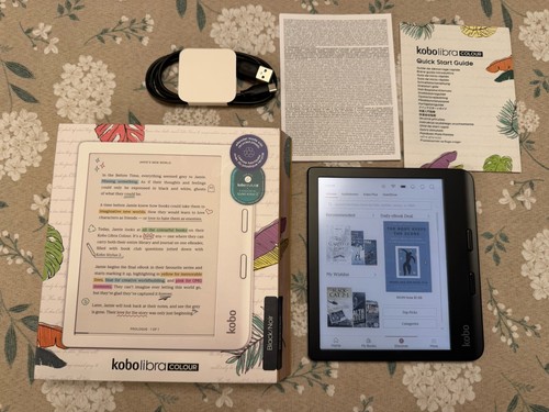 Rakuten Kobo Libra Colour E-Reader Black 32gb with Box | eBay