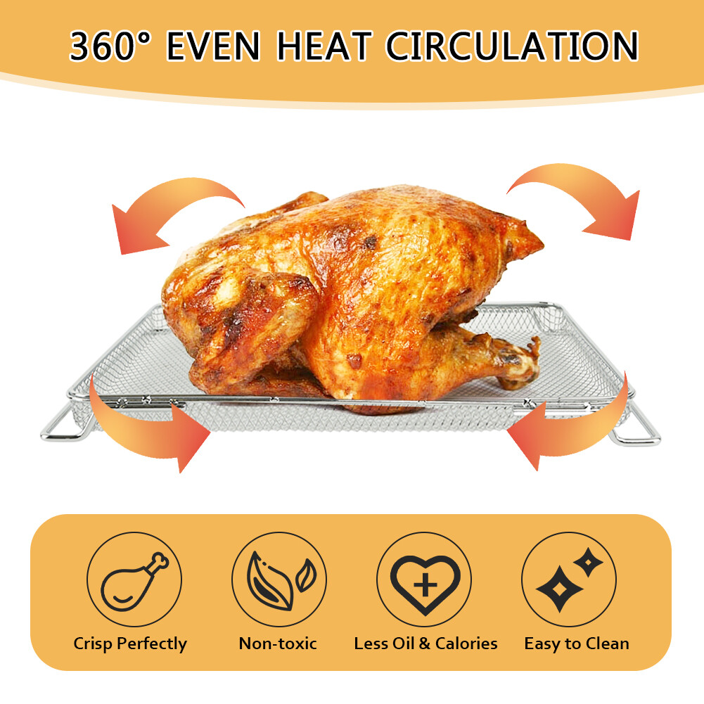 Multifunctional Kitchen For Oven Food Tong Replacement Air Fryer Basket ...