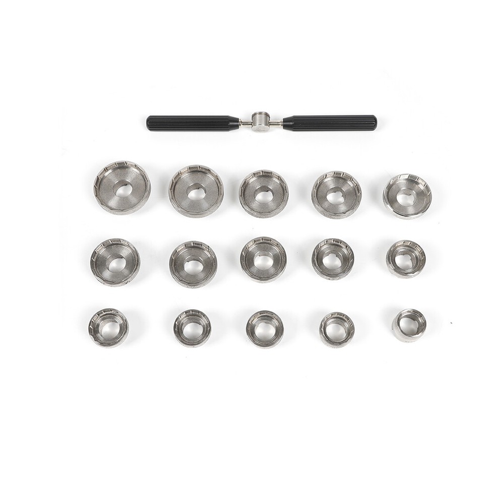 15 Dies Watch Back Case Opener Die Kit For Breitling Removal Tool ...
