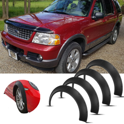 4.5" Fender Flares Mudguard Wheel Arches Wide Kits For Ford Explorer ...