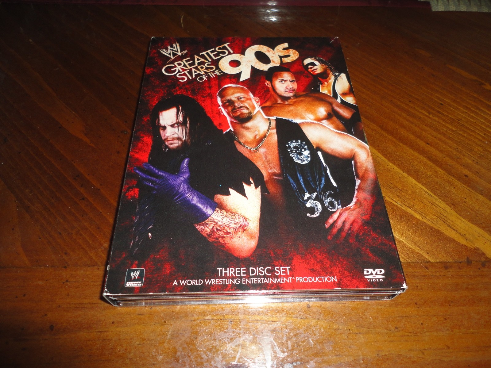 WWE Greatest Stars of the 90s DVD - 3 Disc Set - Shawn Michaels Kevin ...