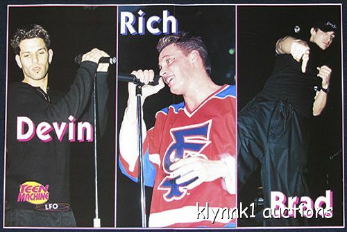 Britney Spears - 3 POSTERS Centerfolds Lot 906A Take 5 Justin Tosco LFO ...