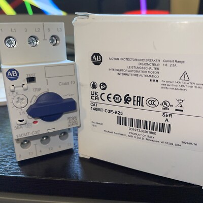140MT-C3E-B25 2.5A MANUAL MOTOR STATER ALLEN BRADLEY 191326561860| eBay