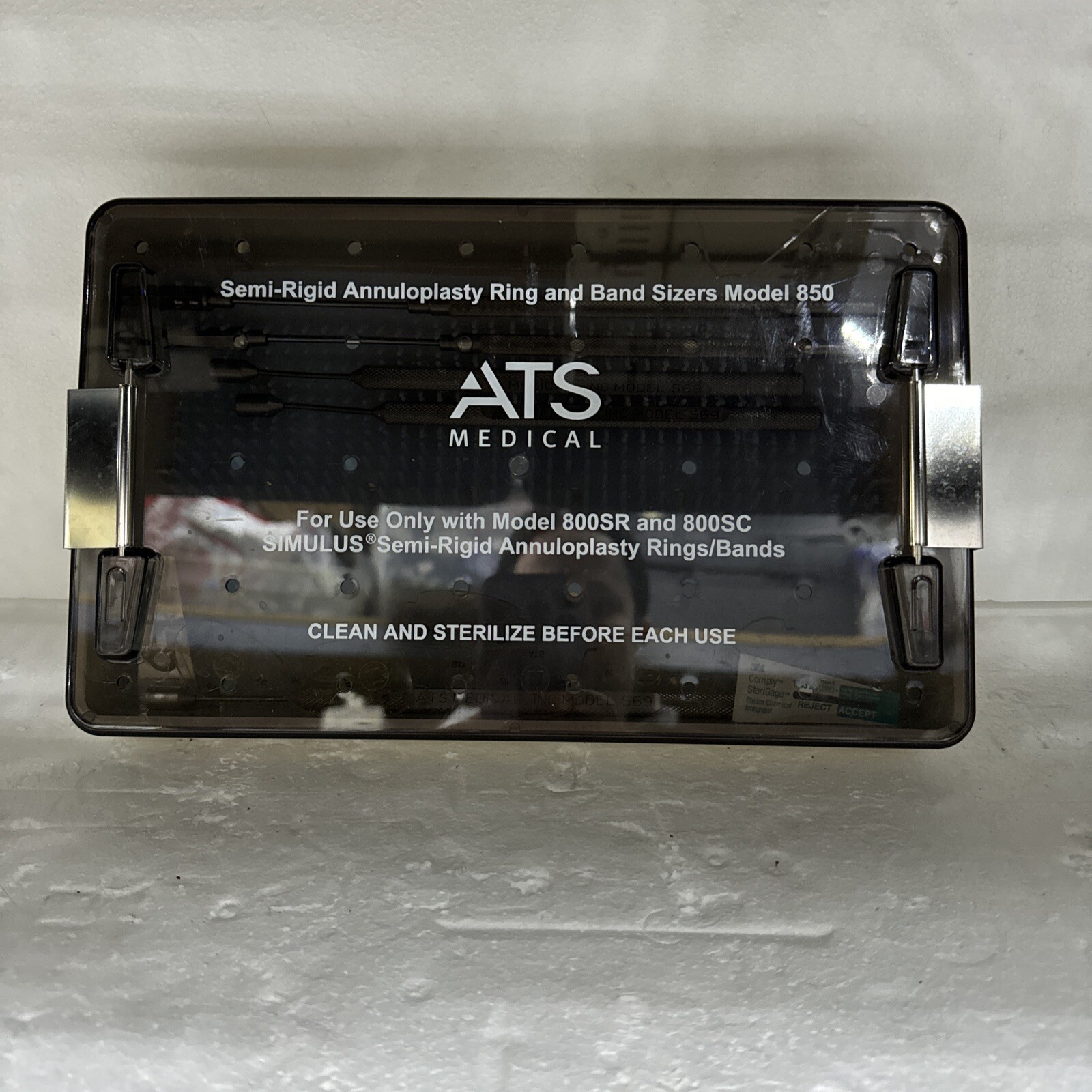 ATS Medical 850 Tri-AD Tricuspid Annuloplasty Ring Sizers Case And ...