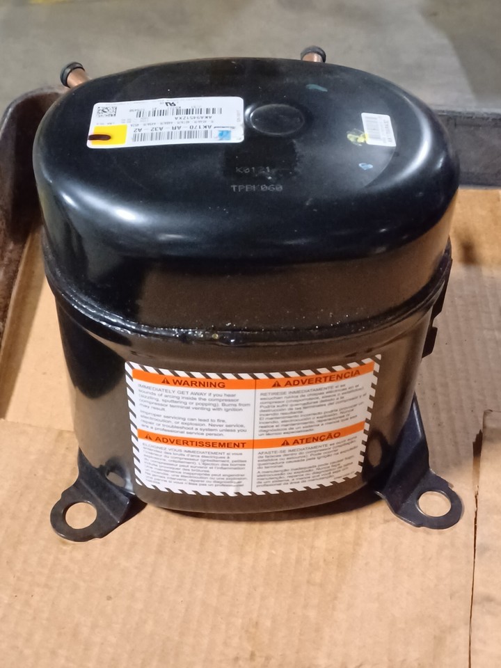 TECUMSEH Compressor AKA9451ZXA 2/3 HP, POE, R404A, 115/1/60 volt ...