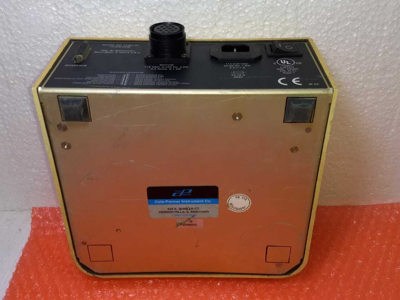 Masterflex L/S Pump 77301-22 Digital Modular Drive 77301-21 Motor 77200 ...