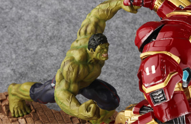 Resin Bronze Hulk&MK44 Statue Figure Model Toy Action Figure IN Stock ...