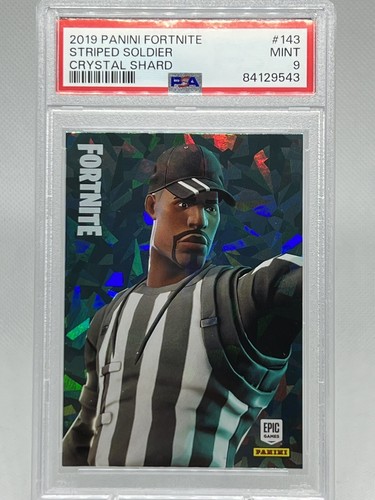 2019 Panini Fortnite Striped Soldier Crystal Shard #143 PSA 9 | eBay