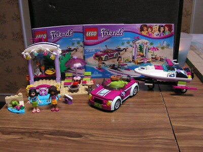 Lego friends 41316 le transporteur de hors-bord d'Andrea, complet | eBay