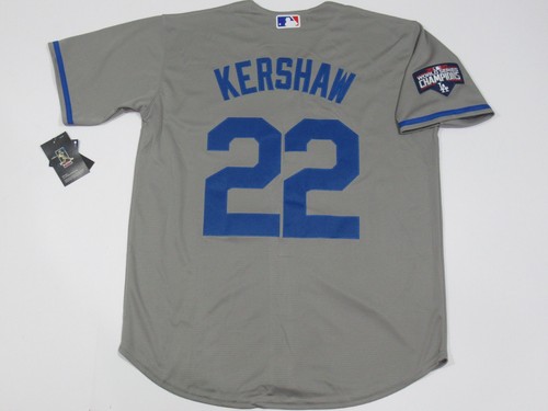 Clayton Kershaw #22 Los Angeles Dodgers 2020 World Series Champions ...