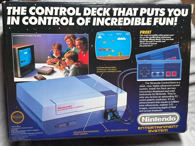 Nintendo NES Action Set Home Console - White/Gray (Model No. NES-001 ...