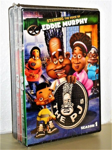 The PJs Complete Season 1 2 3 (DVD, 2011, 6-Disc) Produced Eddie Murphy ...