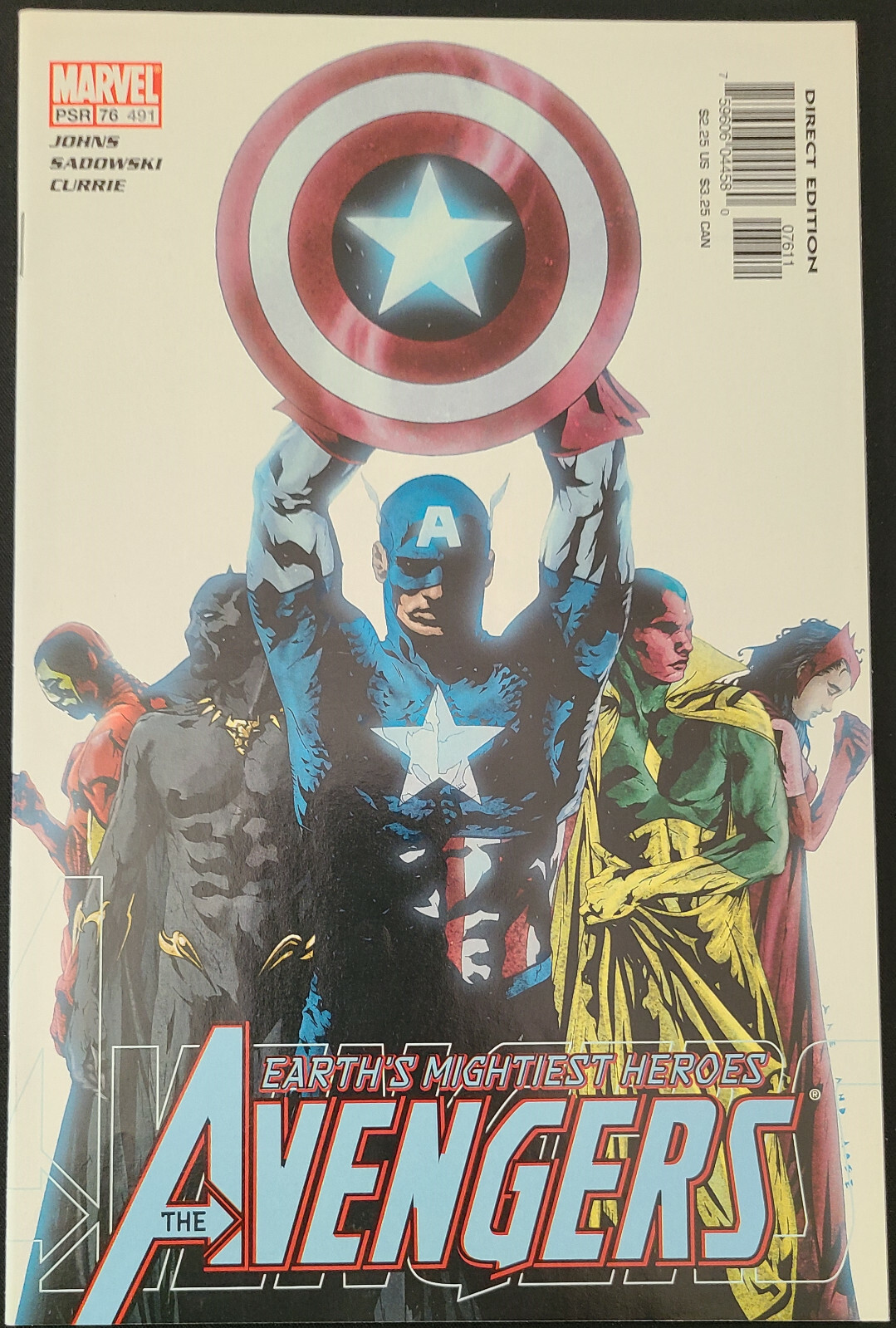 Marvel THE AVENGERS #76 (491) (Feb 2004) Geoff Johns Jae Lee Steve ...