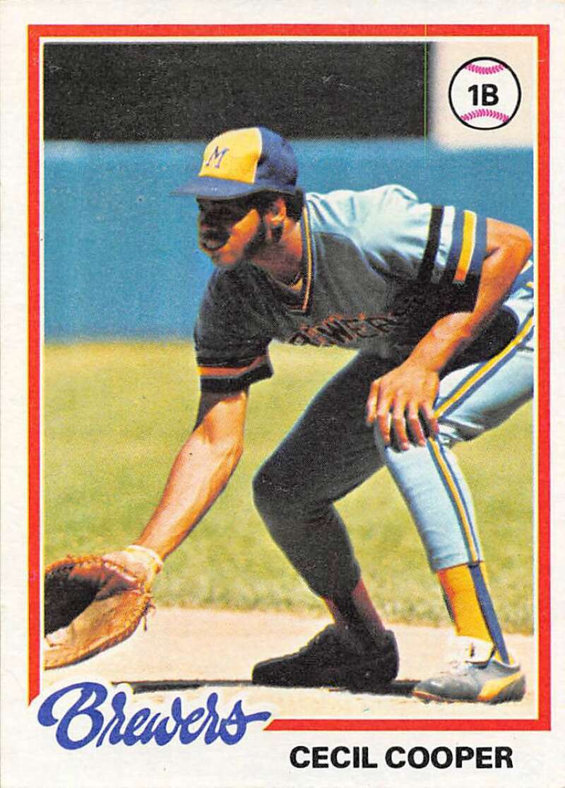 1978 Topps #154 Cecil Cooper EX/NM Brewers DP J2M | eBay