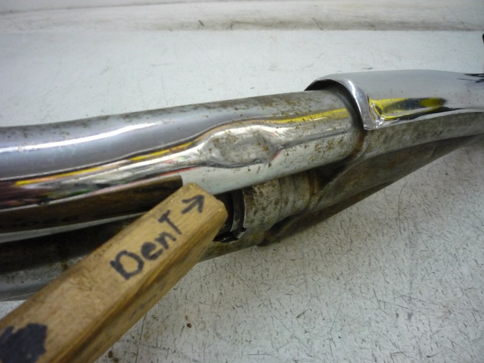 HONDA CBX 1000 HM469 LEFT SIDE EXHAUST SYSTEM MUFFLER PIPES HEADERS OEM ...