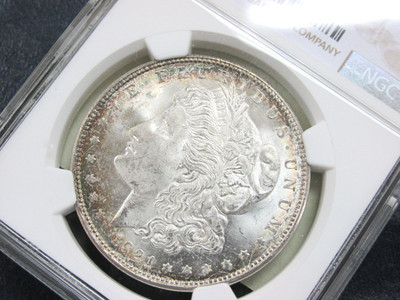 1921-D Denver Morgan Silver Dollar NGC MS63 Rim Toning Q3CB | eBay