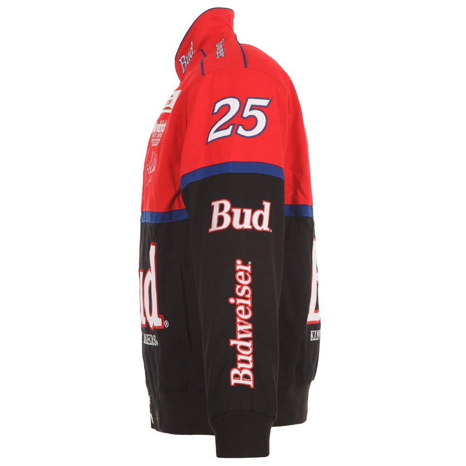 Nascar Ken Schrader JH Design Budweiser Bud King of Beers Blk Red ...