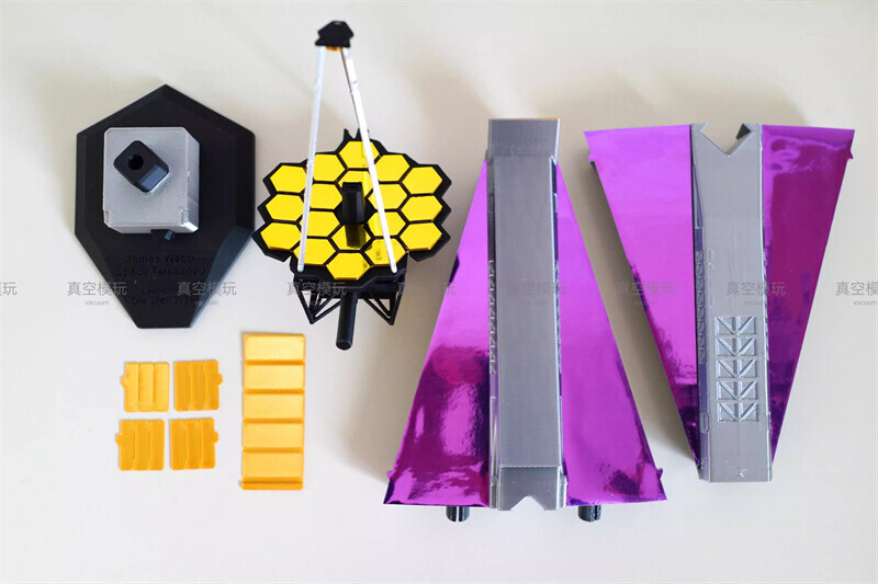 James Webb Space Telescope ESA JWST 1/72/100 Scale 3D Print Finished ...