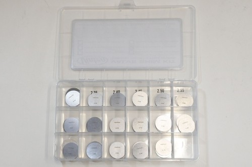 25mm Valve Shim Kit 2pcs of each size 2.30mm-3.10mm in 0.05mm ...