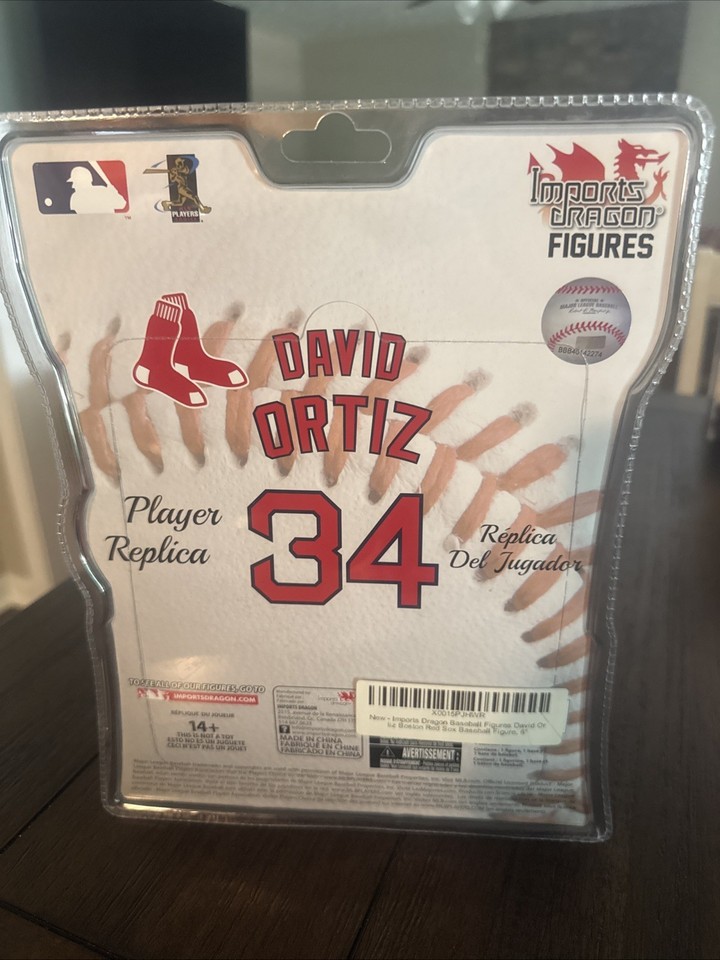 David Ortiz "Big Papi" Imports Dragon Boston Red Sox Action Figure MLB ...