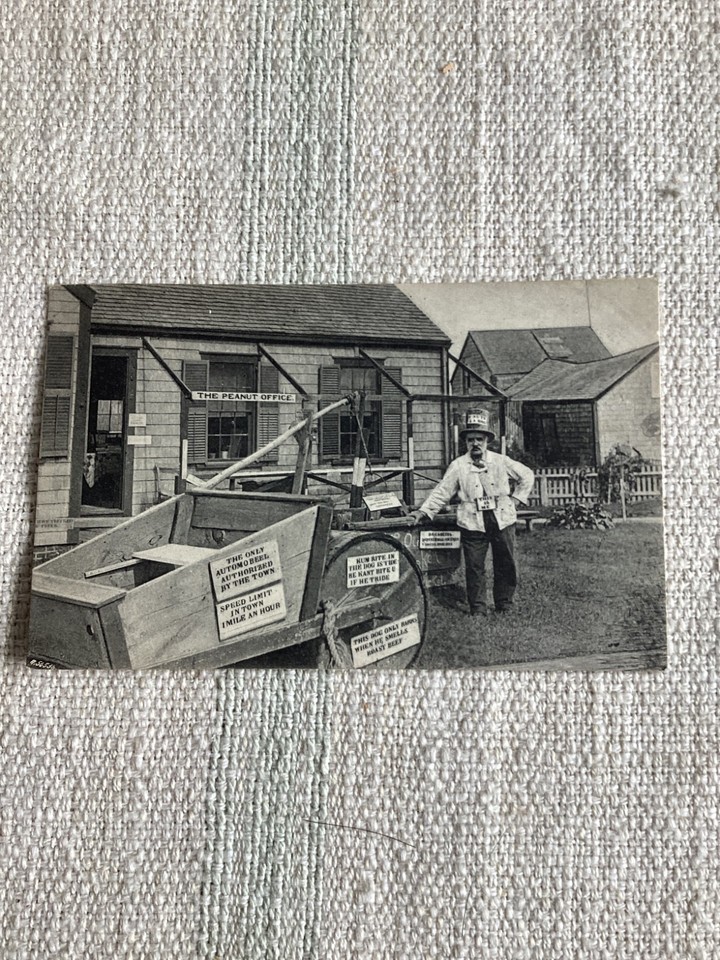 2 Nantucket E.P.F. Gardner Poets Corner Peanut Man Boyer Postcard PC | eBay