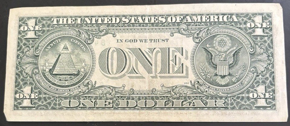 1988 A New York $1 Bill X Note Repeat 83 83 Fancy Numbers Note | eBay