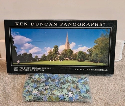 Salisbury Cathedral 748 Piece Jigsaw Puzzle Ken Duncan Pantographs ...