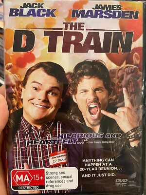 The D Train NEW/sealed region 4 DVD (2015 Jack Black James Marsden ...
