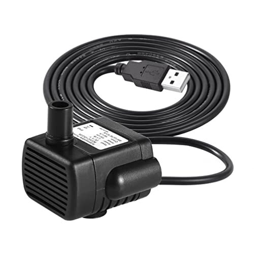 Mini USB Fountain Pump Compact Pumps Efficient 5V Water Pump for Small ...