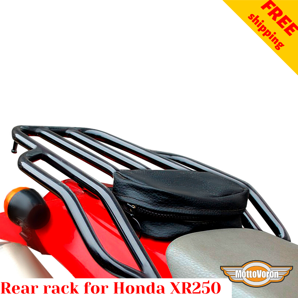 For Honda XR250R rear rack XR250 Baja Rear luggage rack Reinforced ...