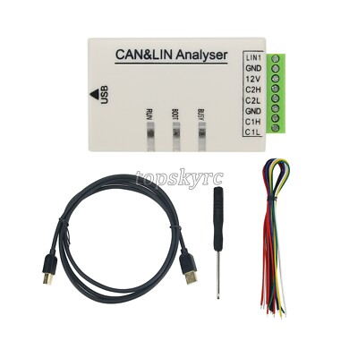 UTA0401 CAN & LIN Analyser w/Shell USB To LIN CAN PWM K Fit DBC LDF ...