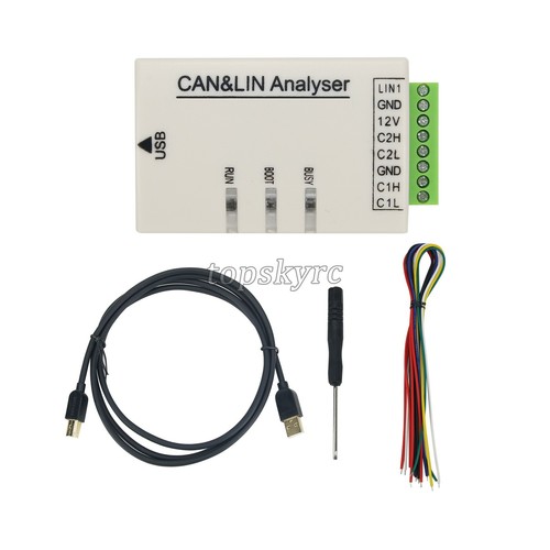 UTA0401 CAN & LIN Analyser w/Shell USB To LIN CAN PWM K Fit DBC LDF ...