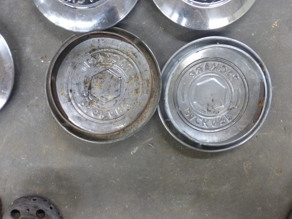 Packard Caribbean wire wheel center cap SHelf B | eBay