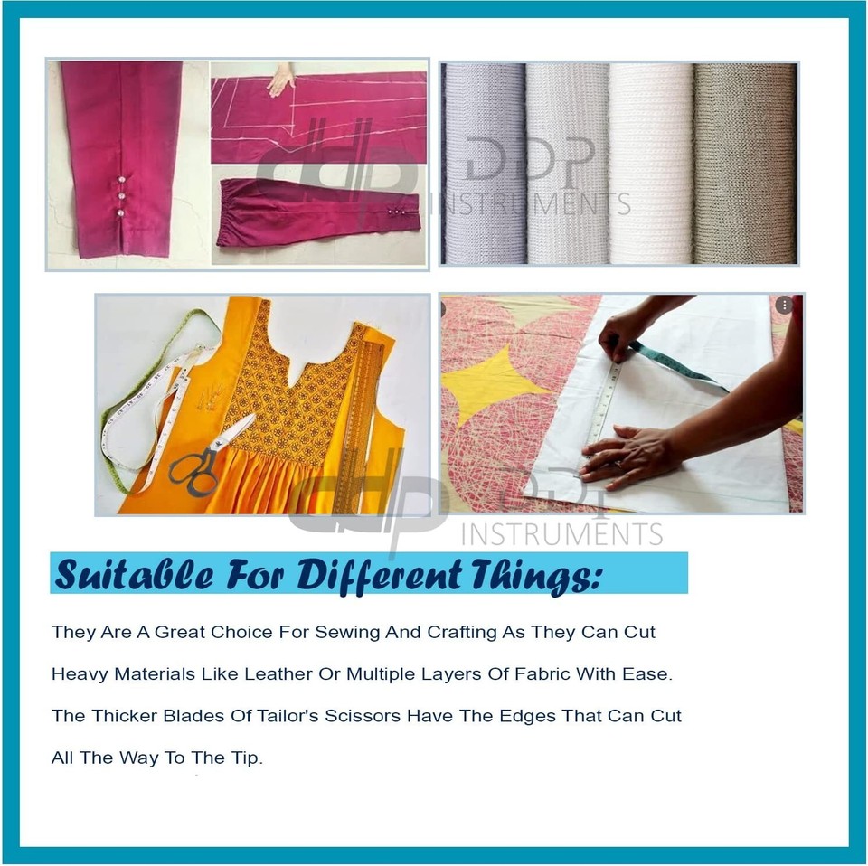 New 14"Tailor Upholstery Scissors Black Shear HEAVY DUTY RAZORS sharp ...